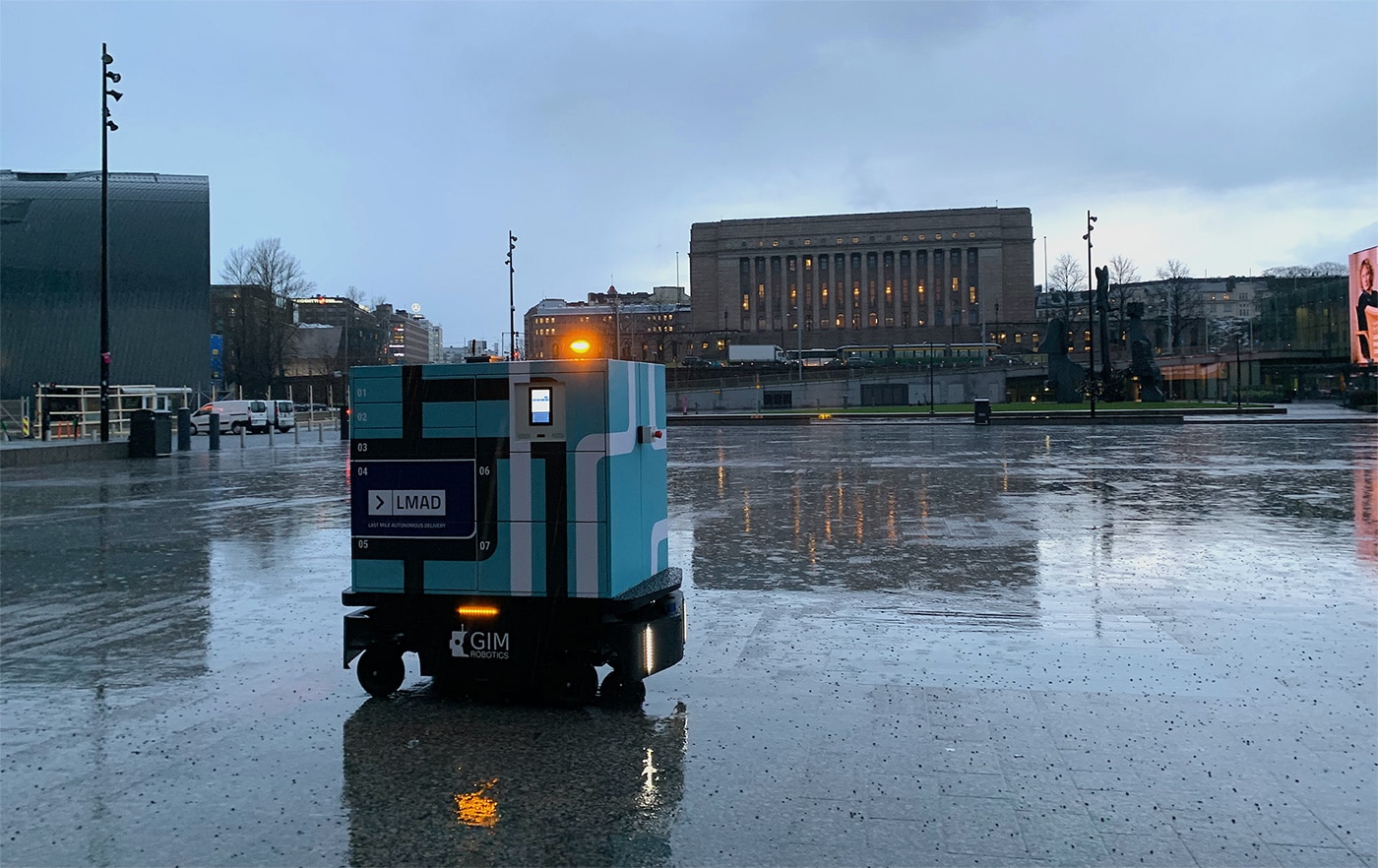 The Last Mile in Urban Logistics: Autonomous Vehicles & Robots | LMAD